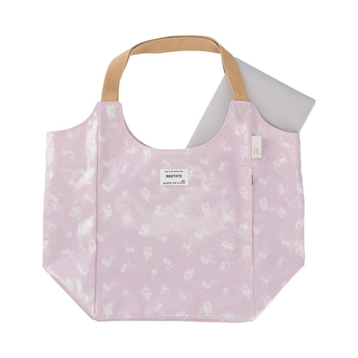 ルートート ラミネートバッグ ROOTOTE 1022 通販 トートバッグ トートバック 肩掛けバッグ 肩掛けカバン レディース 大きめ A4 通勤 通学 かわいい : BACKYARD ...
