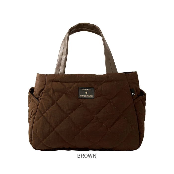 ルートート トートバッグ ROOTOTE 1332 通販 トートバック レディース 通勤 通学 軽量 軽い 撥水 自立 仕切り 手提げ ナイロン キルティング おしゃれ ...