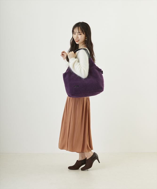 ROOTOTE（ルートート） トートバッグ ROOTOTE 1396 通販 トート バッグ 大きめ A4 レディース 軽量 軽い ボア もこもこ 肩掛け 通勤 通学 大容量 おしゃれ ...