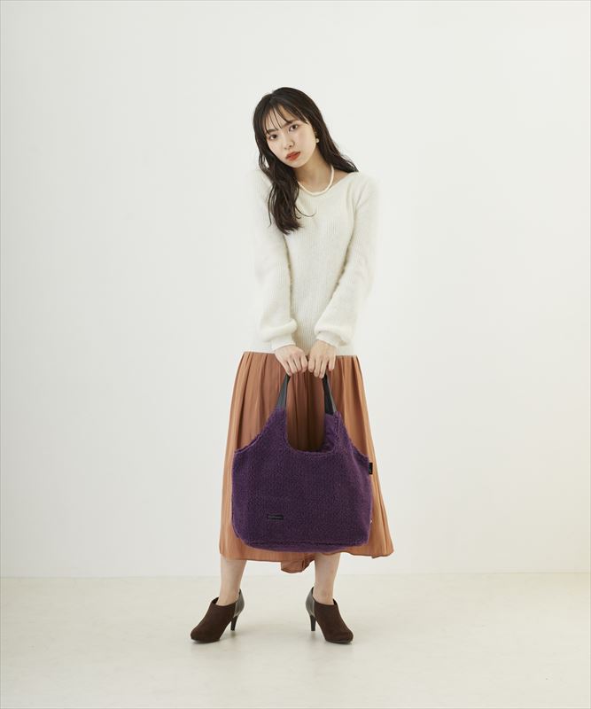 ROOTOTE（ルートート） トートバッグ ROOTOTE 1396 通販 トート バッグ 大きめ A4 レディース 軽量 軽い ボア もこもこ 肩掛け 通勤 通学 大容量 おしゃれ ...