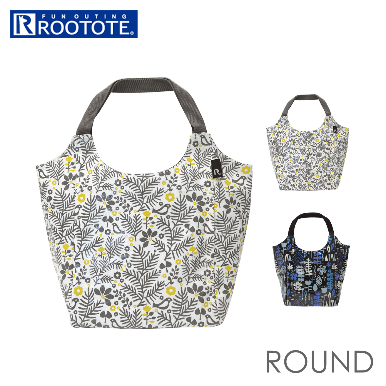 ルートート トートバッグ ROOTOTE 3073 通販 EU.ラウンド.クレール-A 肩掛けカバン 肩掛けバッグ トートバック レッスンバッグ マチ広 大きめ 軽量 ...