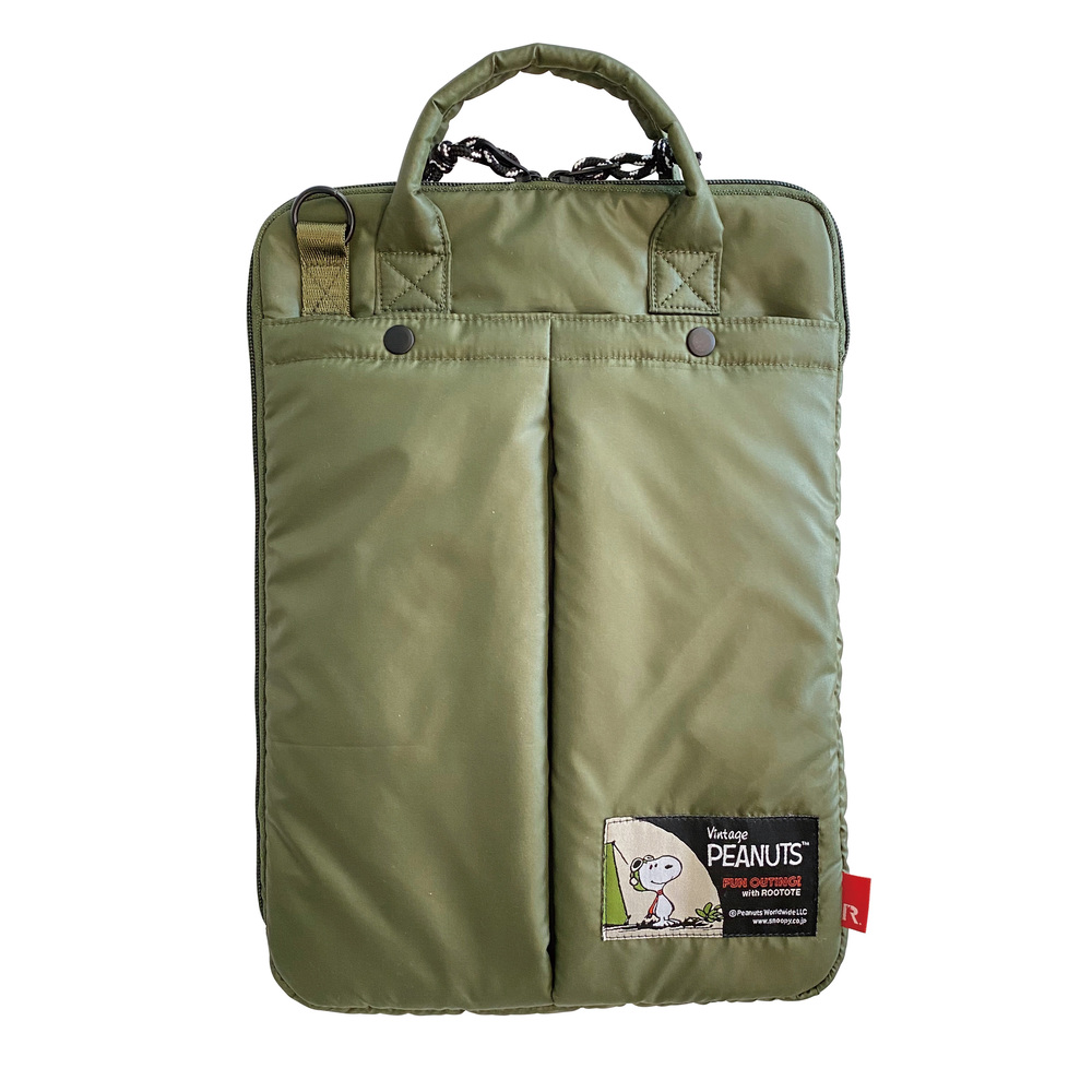 ROOTOTE ルートート スヌーピー 8338 通販 PCケース おしゃれ 13インチ PCバッグ パソコンケース パソコンバッグ かわいい トートバッグ ビジネス A4 通勤 ...