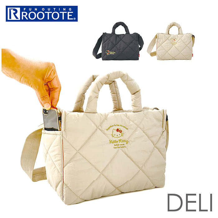ルートート キティ ROOTOTE 8358 通販 トートバッグ ショルダーバッグ トートバック ショルダーバック 2way レディース かわいい おしゃれ 軽量 軽い : BACKYARD ...