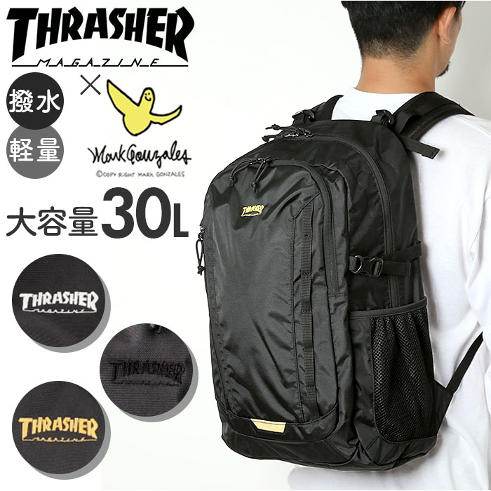THRASHER（スラッシャー） リュック THRASHER THR-282 通販 リュックサック バックパック バッグ ポリエステル 軽量 ...