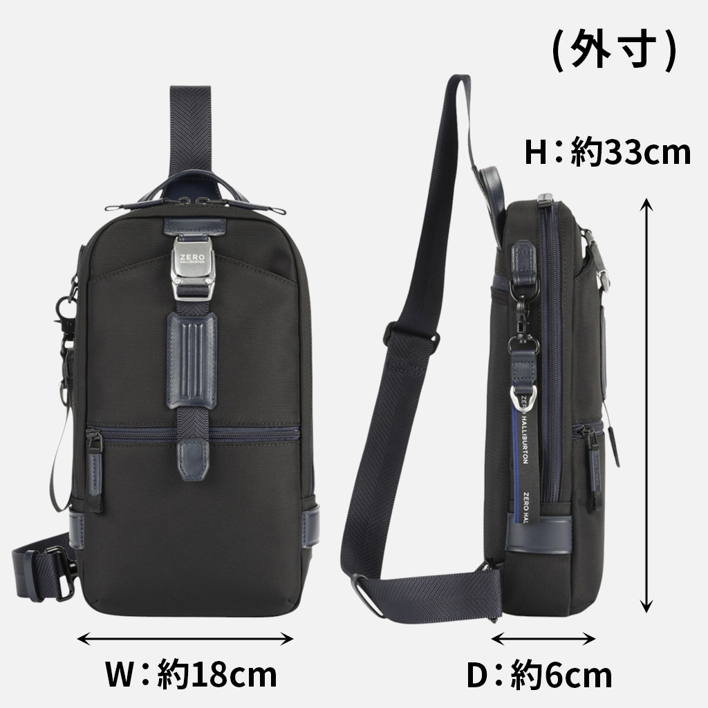 ZERO HALLIBURTON（ゼロハリバートン） ZLM ボディバッグ ZERO