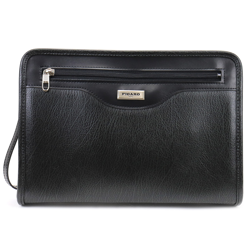 FIGARO Paris（フィガロ パリ） FIGARO フィガロ ベーシック クラッチバッグ セカンドバッグ メンズポーチ A5 軽量 合皮 ...
