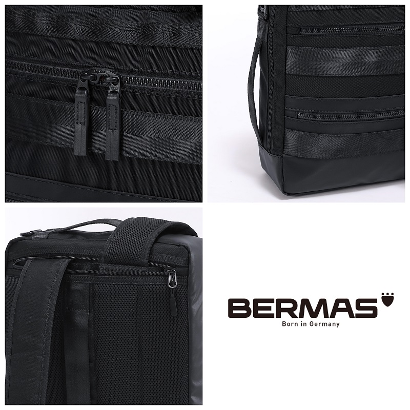 バーマス リュック BERMAS 3WAY バックパック ブリーフケース ショルダーバッグ BAUER BS バウアー ビジネスリュック A4 ...