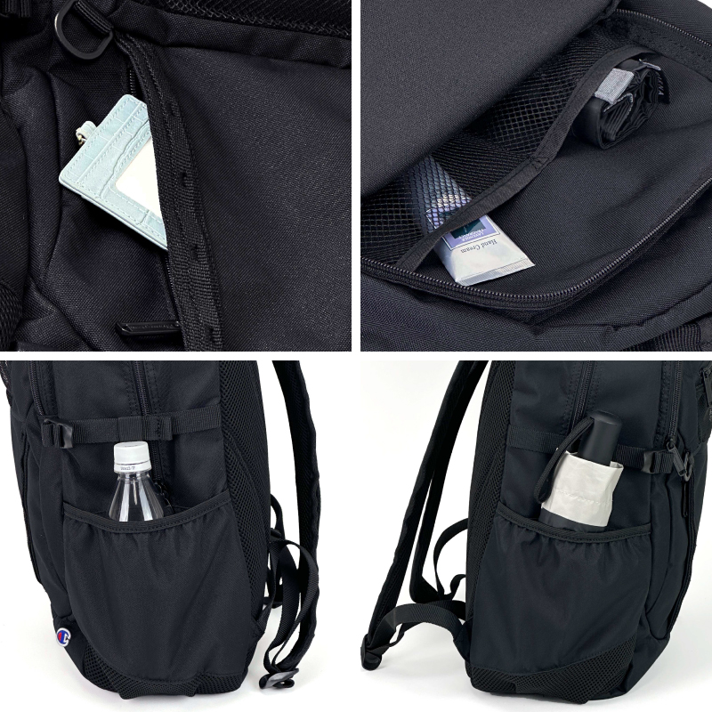 Champion（チャンピオン） リュック デイパック リュックサック バックパック 27L 68581 A4 B4 大容量 PC収納 軽量 ...