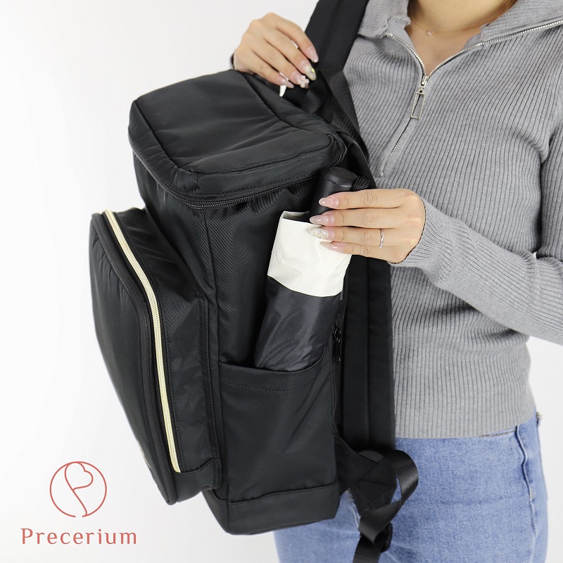 Precerium リュックサック レディース プレスリューム 女子 バックパック スクエア PC 推し活 お出かけ カジュアル 17L B4 撥水 ブランド 正規取扱店 PR002 ...