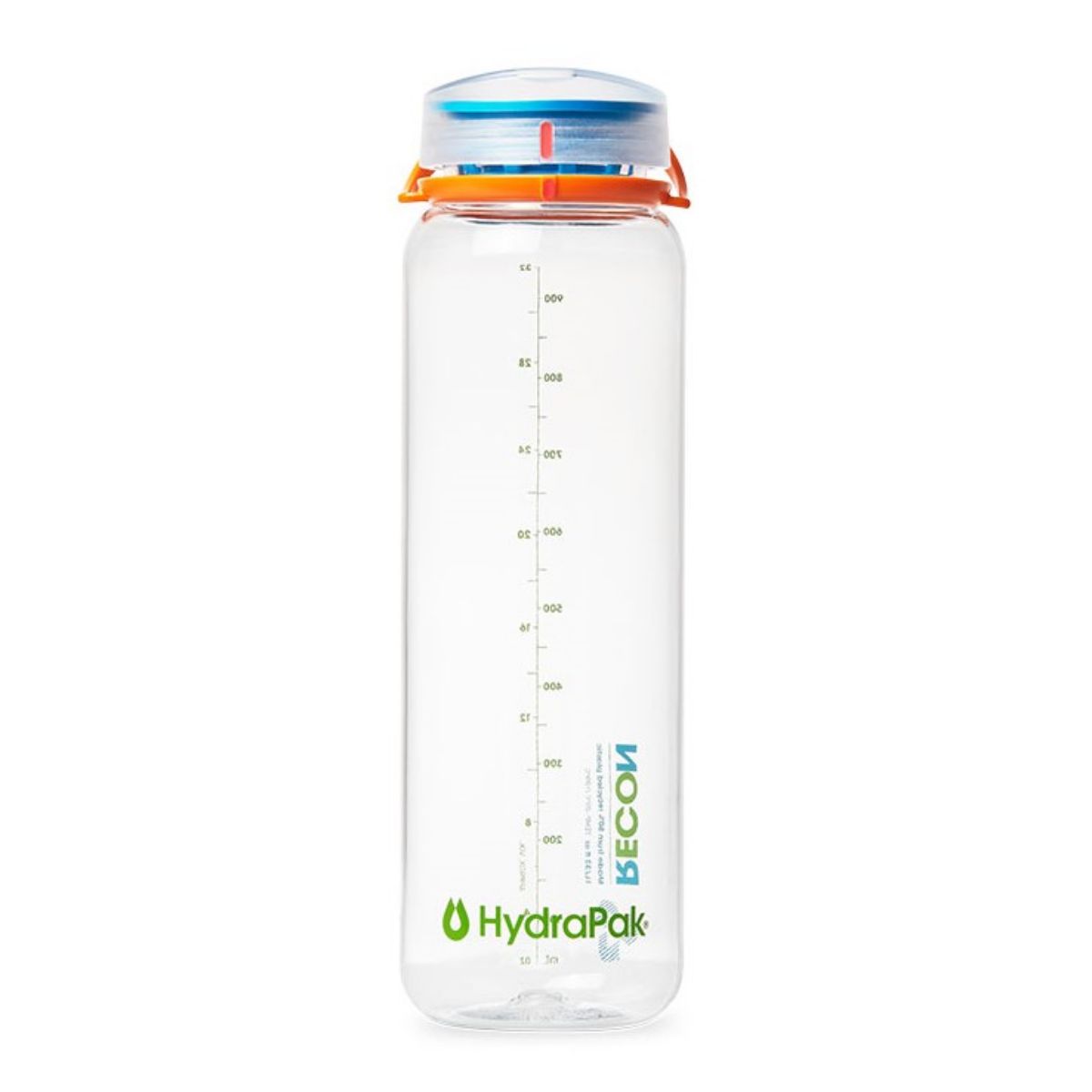 HydraPak ハイドラパック リーコン 1L (BR02) ／ クリアボトル 1000ml 登山 キャンプ 匂いが付きにくい ツイストキャップ オフィス 部活 普段使い : アウトドア ...