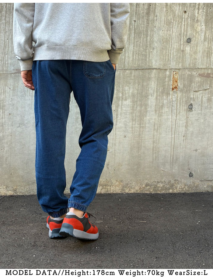 gym master（ジムマスター） 11oz インディゴスウェットパンツ メンズ