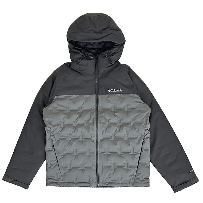 コロンビア アウター(メンズ) グランドトレック III ダウンフーデッドジャケット メンズ  L  023(City Grey Shark) Columbia（コロンビア） グランドトレックIIIダウンフーデッド