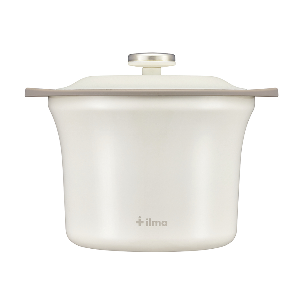 ilma(イルマ) リビングジャー 時短 保温調理器 保温器 時短調理 エコ 保温調理鍋 真空二重構造 電子レンジ調理 簡単 :yy00020 ...