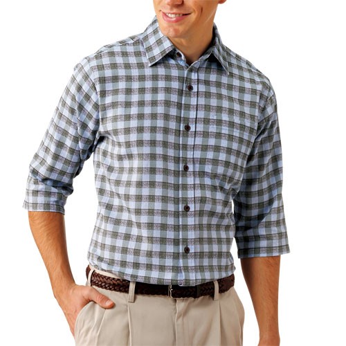 カジュアルシャツ メンズ ドレスシャツ 春夏 日本製 バラ刺繍柄シャツ