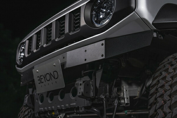 BEYOND JAPAN ビヨンドジャパン ジムニー/ジムニーシエラ JB64/JB74 バンパーレスエプロン(ブラック)スチール製 beble-01 エクステリア : Attract ...