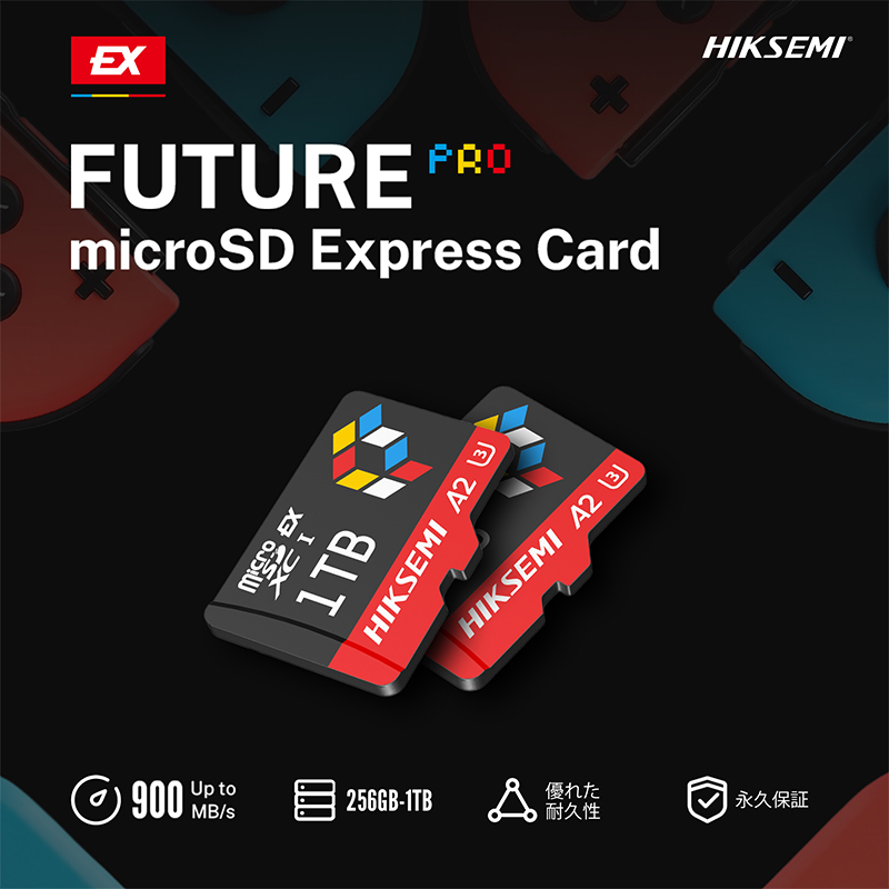 HIKSEMI 【予約販売】HIKSEMI 高性能 microSD Expressカード 512GB 最大900MB/s PCIe NVMe ...
