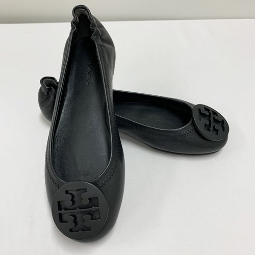 TORY BURCH トリーバーチ Minnie Travel バレエシューズ レディース ブラック 49350 : インポートショップ ...