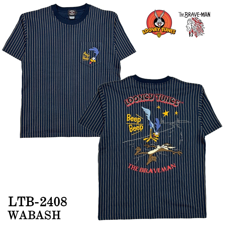 THE BRAVEMAN×LOONEY TUNES ルーニーチューンズ コラボ TEE 天竺 半袖T