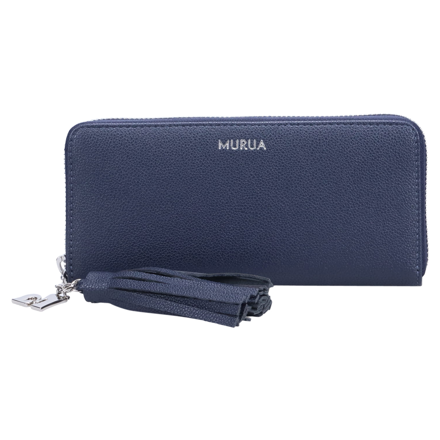 MURUA（ムルーア） 長財布 レディース ラウンドファスナー タッセル