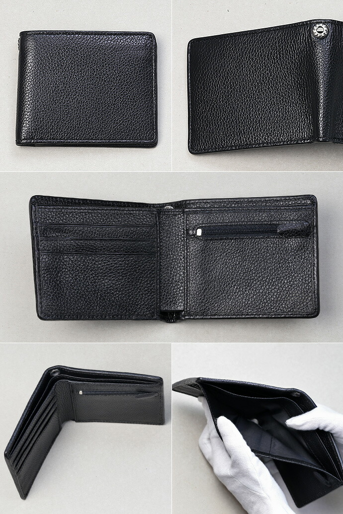 Binich（ビニッチ） カウレザーウォレット 牛革財布 本革 二つ折り