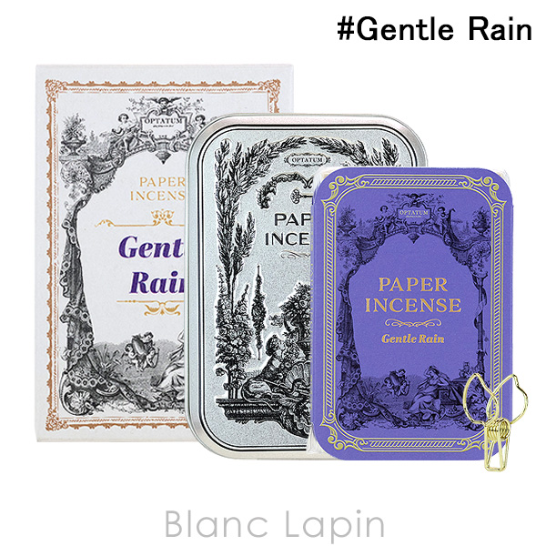 オプタウム OPTATUM ペーパーインセンス #Gentle Rain 4枚 x12 ヒーリング [283244] : BLANC LAPIN - 通販 - Yahoo!ショッピング