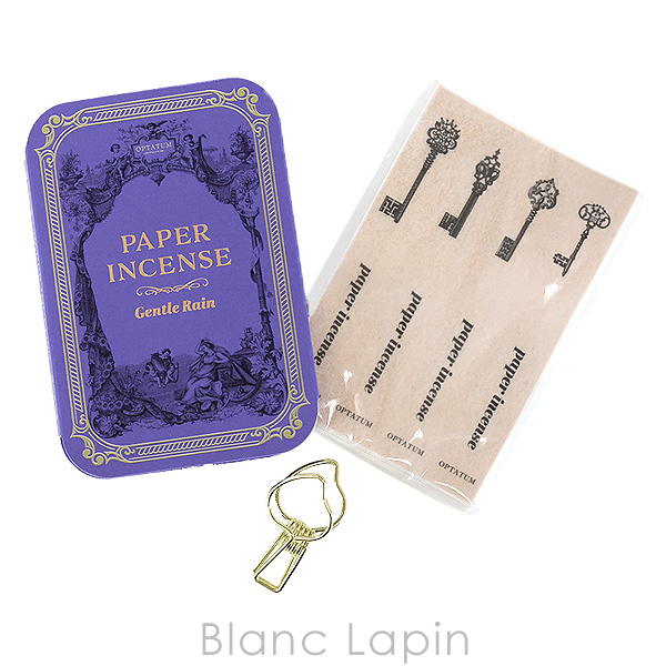 オプタウム OPTATUM ペーパーインセンス #Gentle Rain 4枚 x12 ヒーリング [283244] : BLANC LAPIN - 通販 - Yahoo!ショッピング