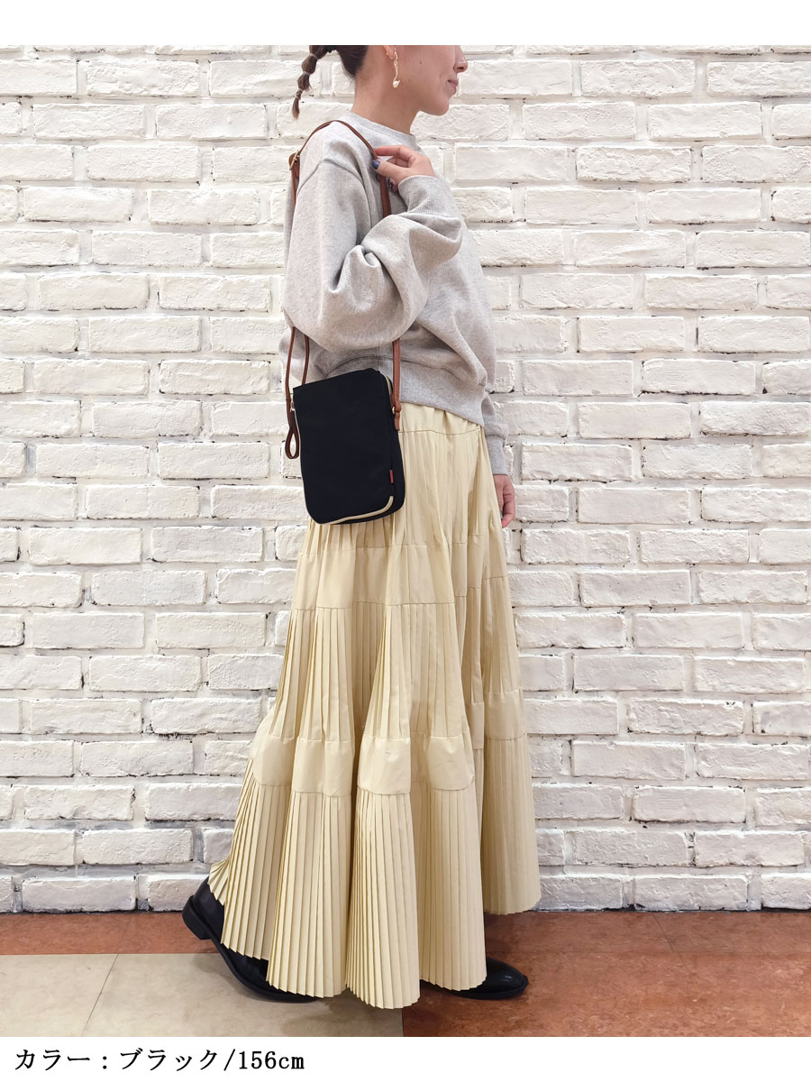 MACARONIC STYLE（マカロニックスタイル） ショルダーバッグ レディース 軽い ナイロンバッグ ブランド 小さめ ナイロン ...