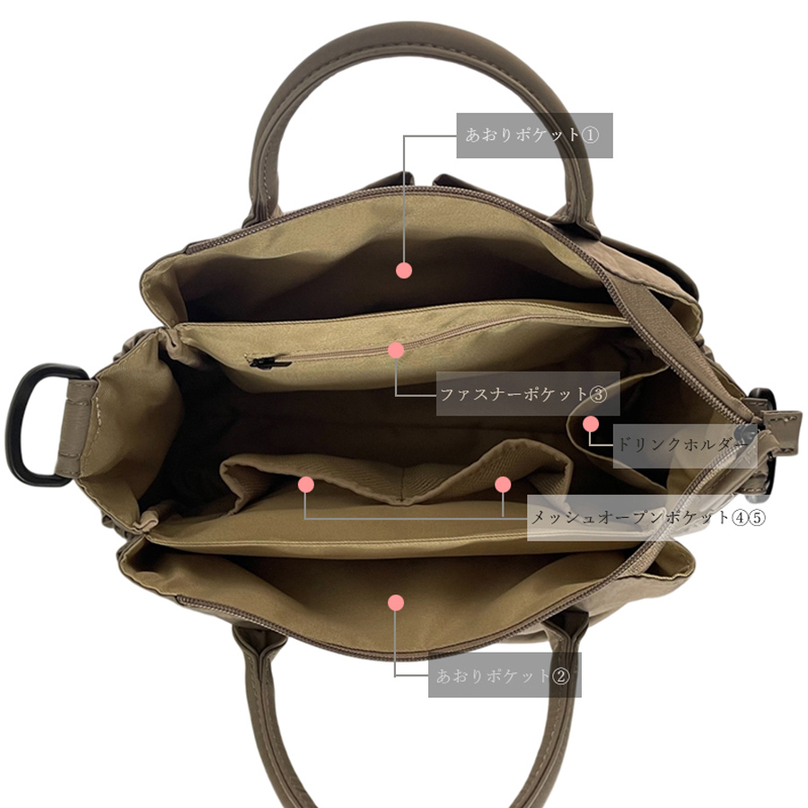 MACARONIC STYLE マカロニックスタイル レディース バッグ トートバッグ ショルダーバッグ ナイロンバッグ ママバッグ マザーズバッグ 40341 トート ショルダー ...