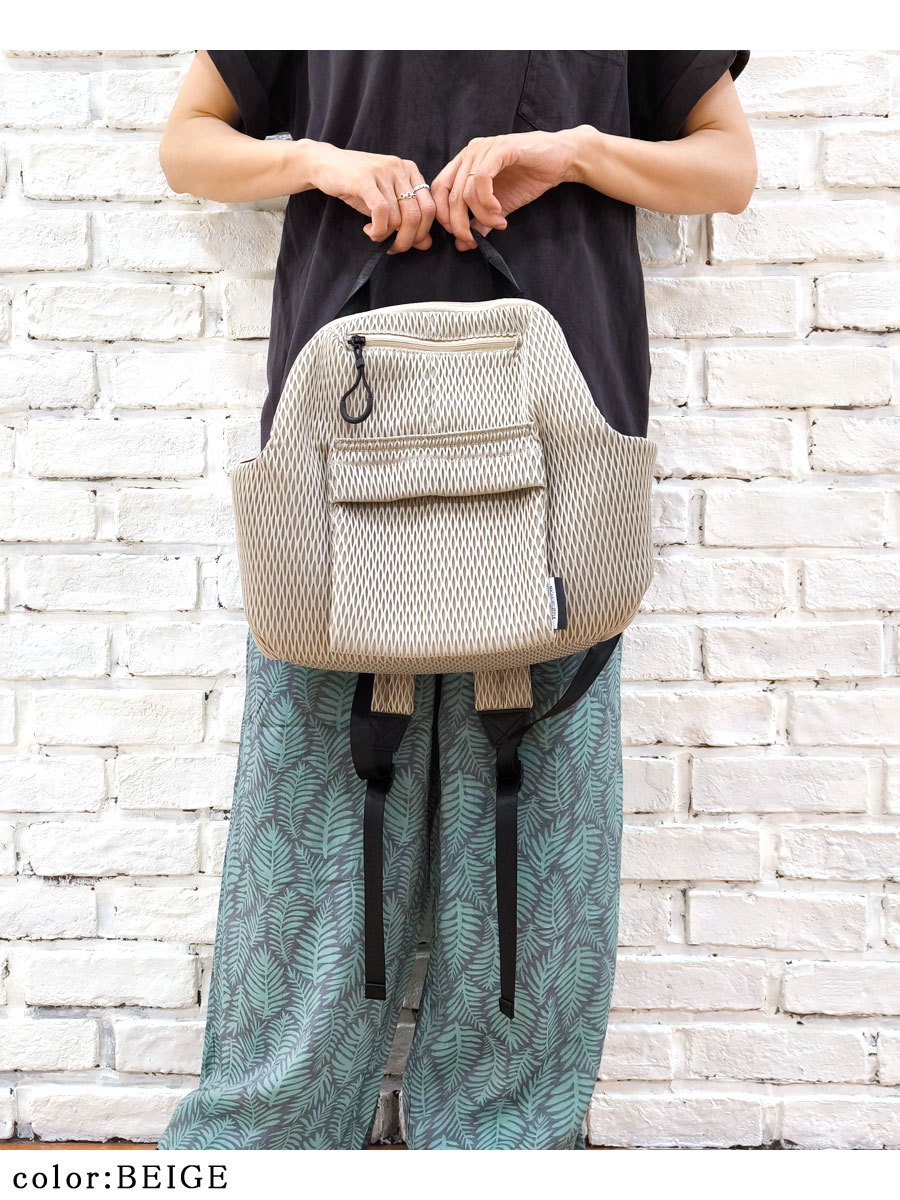 MACARONIC STYLE マカロニックスタイル リュック レディース メッシュバッグ おしゃれ リュックサック マザーズバッグ 軽量 メッシュ メッシュリュック 洗える 軽い 40370 ...