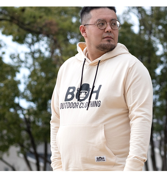 BH 大きいサイズ メンズ ビィエイチ デカロゴ プルオーバー BH 大きいサイズ メンズ ビィエイチ デカロゴ プルオーバー