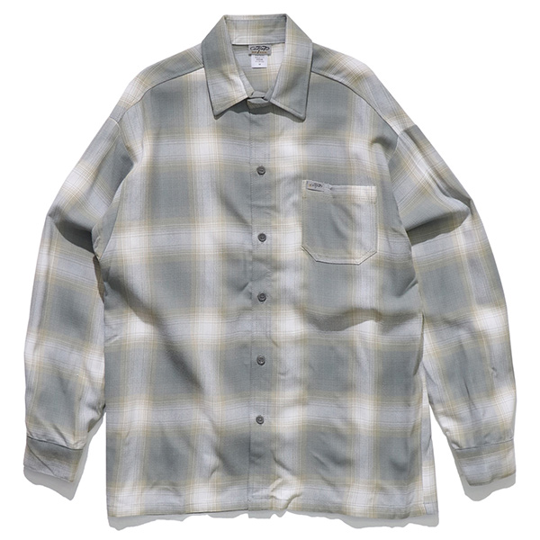 Cal Top（キャルトップ） キャルトップ【CalTop】OMBRE LS SHIRTS オンブレ チェックシャツ シャツ ネルシャツ 長袖 ...