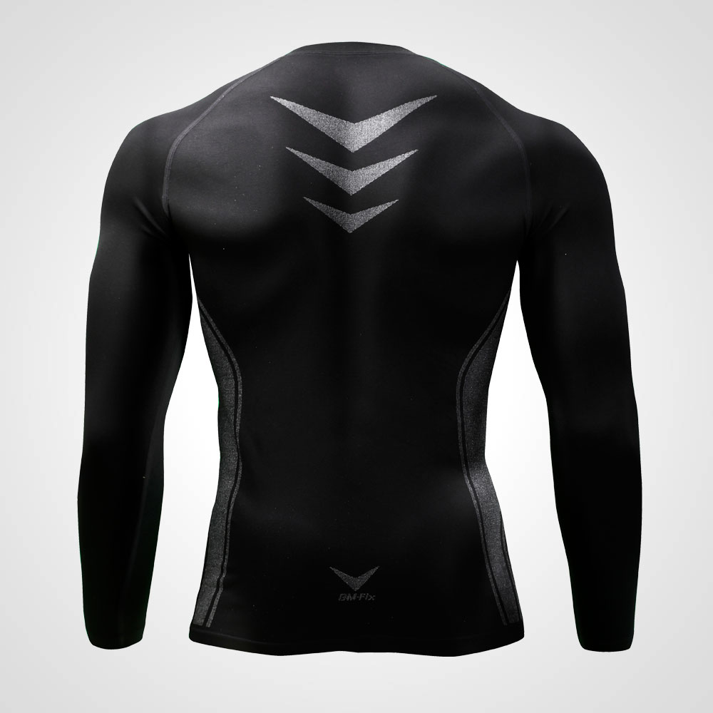 BM・FIX ARROWS ロングスリーブ BODYMAKER ボディメーカー コンプレッションウエア トレーニングウエア ジムウエア ...