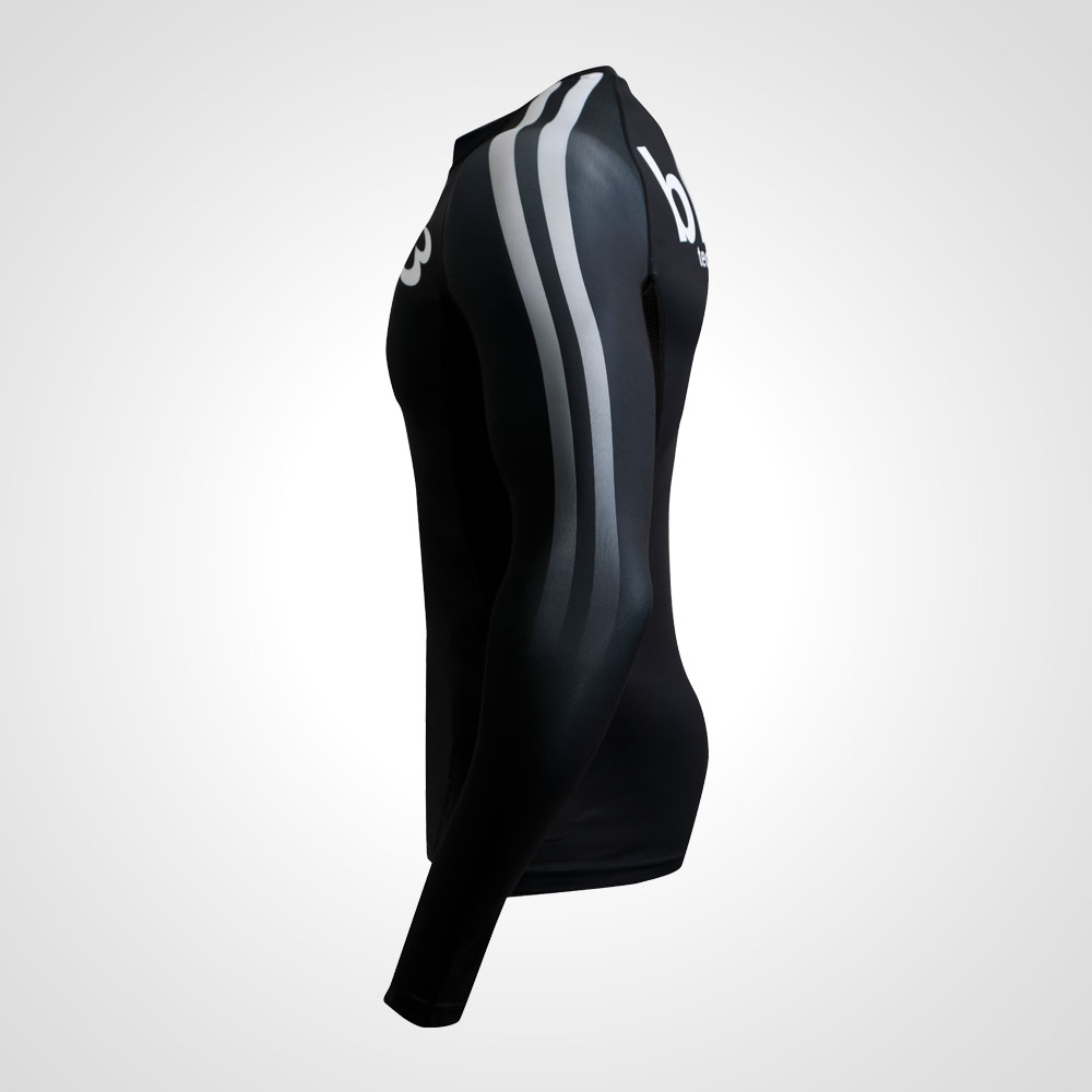 bmtw ラッシュガードロングスリーブ3 BODYMAKER ボディメーカー ロングスリーブ 長袖 インナー コンプレッションウェア スポーツウェア 伸縮性 着圧 吸汗 : BODYMAKER ...