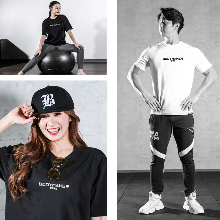 プリントTシャツ ハーフスリーブ1 BODYMAKER ボディメーカー ベーシックTシャツ 半袖 ハーフスリーブ 立体シリコンプリント 綿100% コットン100% : BODYMAKER ...