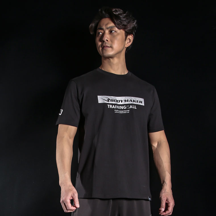 BODYMAKER プリントTシャツ1 ボディメーカー bmtw プリントTシャツ ベーシックTシャツ 半袖 ハーフスリーブ ロゴT ワンポイント : BODYMAKER Yahoo!店 ...