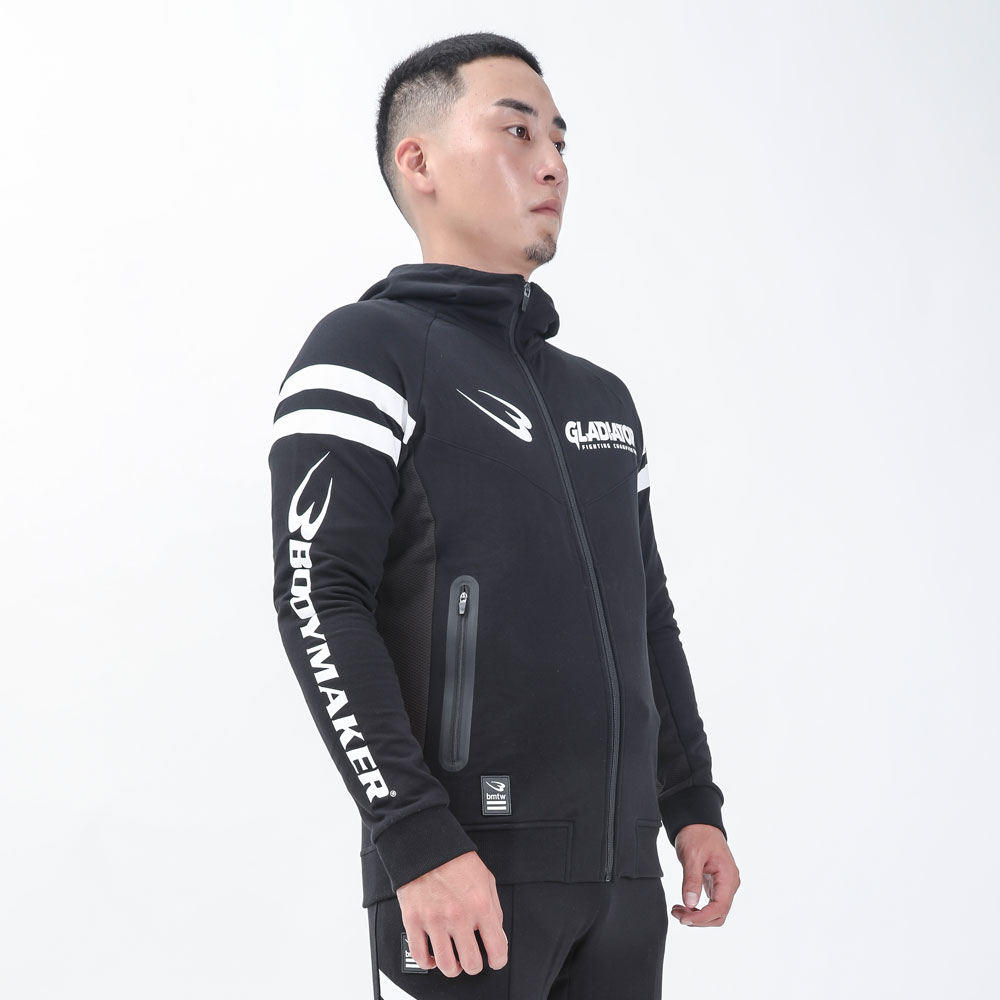 GLADIATOR × BODYMAKER COLLABORATION GYMウエア パーカー ボディメーカー コラボ ジムウエア GYM : BODYMAKER Yahoo!店 - 通販 ...