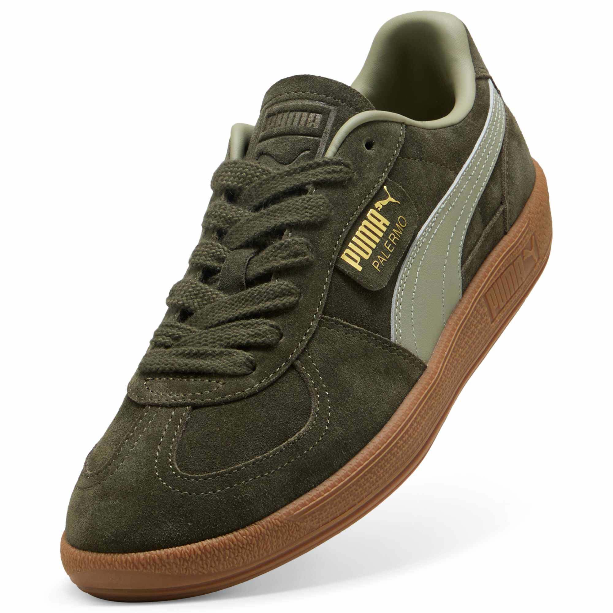 PUMA（プーマ） パレルモ PUMA PALERMO DARK OLIVE-LUX ARMY メンズ
