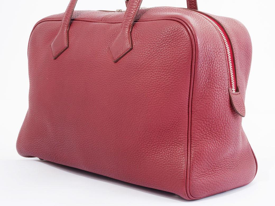 エルメス ヴィクトリア35 ハンドバッグ トリヨンクレマンス ルビー レディース A4収納可能 HERMES 中古 : UPRISE Yahoo!ショップ - 通販 - Yahoo!ショッピング