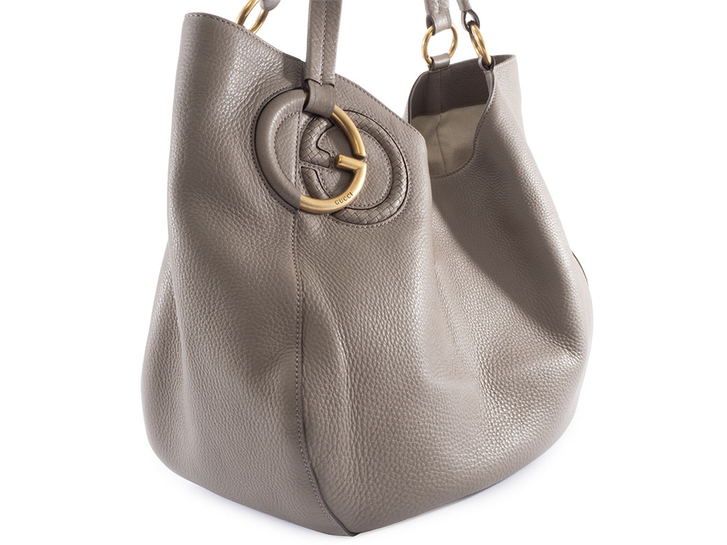 GUCCI グッチ GUCC バッグ ショルダー 中古 レディース グレー インターロッキングG 309531 : UPRISE Yahoo!ショップ - 通販 - Yahoo!ショッピング