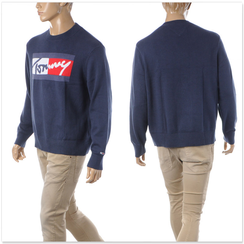 TOMMY JEANS（トミー・ジーンズ） クルーネックニット セーター メンズ