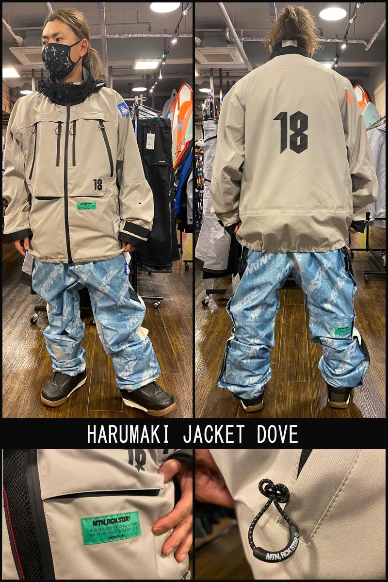 21-22 MTNRSTAR/マウンテンロックスター HARUMAKI jacket 21-22 MTNRSTAR/マウンテンロックスター HARUMAKI jacket