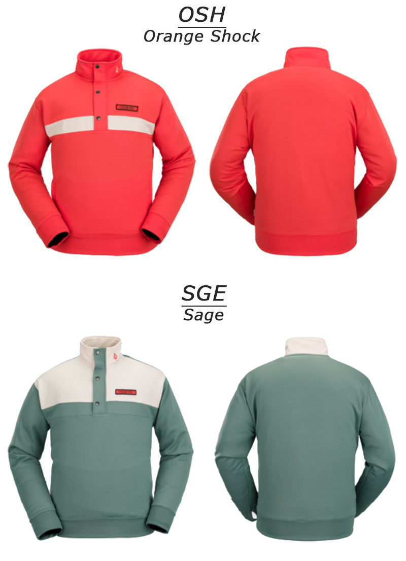 即出荷 22-23 VOLCOM/ボルコム SHE CREW fleece メンズ レディース