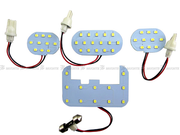 デリカミニ B34A B35A LEDルームランプ 4PC マップランプ ルーム マップ ライト LEDルームランプバルブ インテリア 室内灯 ...