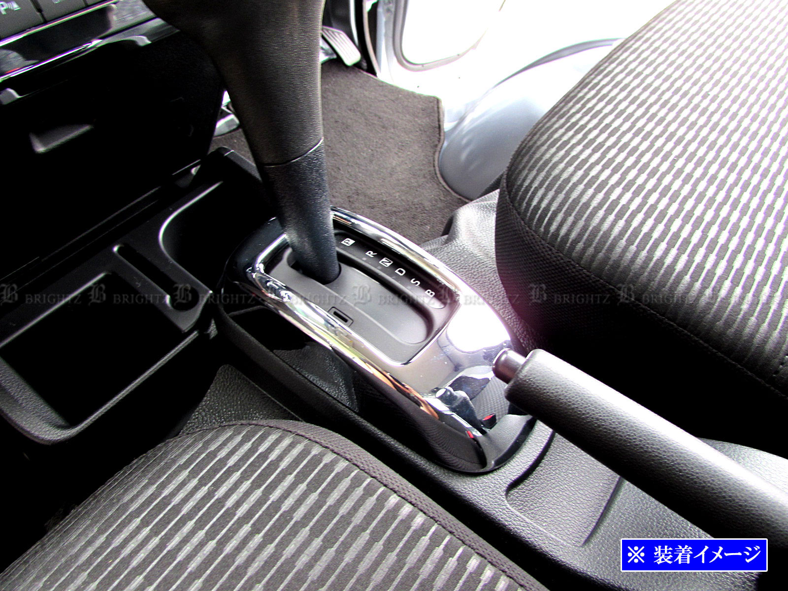サンバートラック S500J S510J 後期 メッキ インテリア パネル セット ランプ インパネ 内装 黒木目調 18PC WOOD− ...