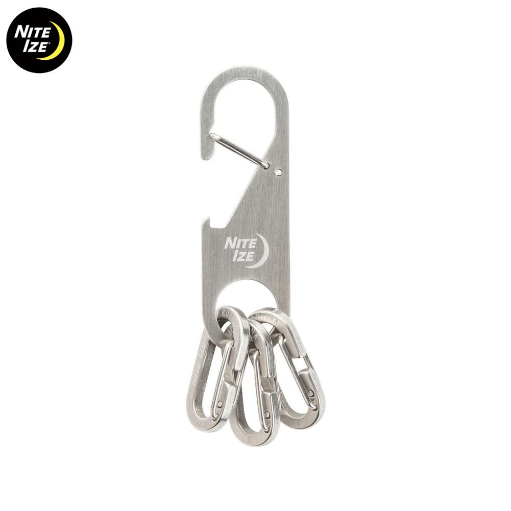 NITE IZE NITEIZE ナイトアイズ Zラック キーチェーン ボトルオープナー Z-RACK ステンレス カラビナ キーホルダー キーリング メール便対応可 : buddy-stl ...