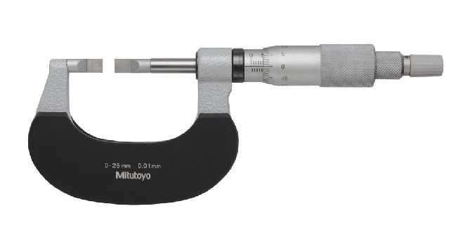 ミツトヨ (Mitutoyo) 直進式ブレードマイクロメータ BLM-25WB (122-161-10) :mitu-122-161-10:部品屋さんYahoo!店 - 通販 - Yahoo ...