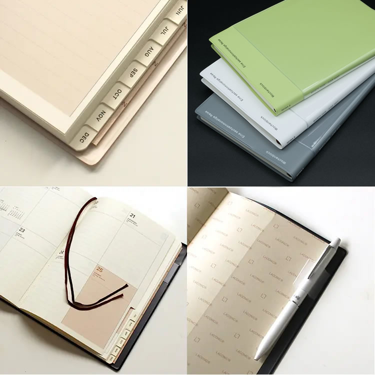 手帳 2023年 4月始まり ウィークリー ラコニック LACONIC B6 ブロックインデックスダイアリー 週間ブロック あすつく対応 ...