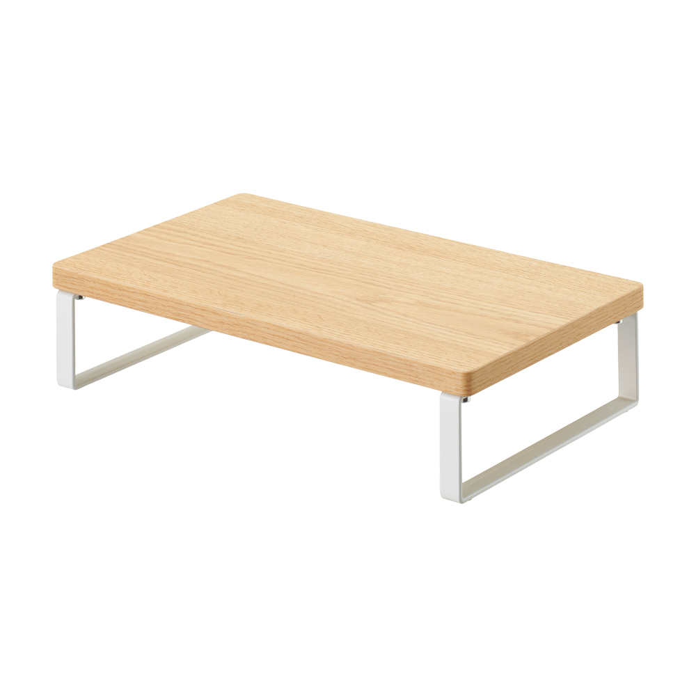 LIHITLAB. A-8004 机上台 幅340mm ロータイプ MDF スリム : ブングステーション - 通販 - Yahoo!ショッピング