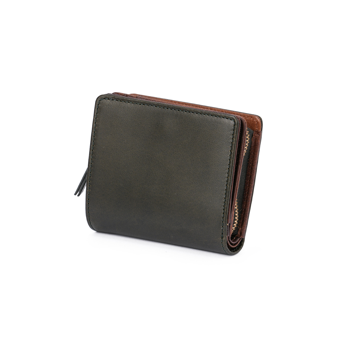 A_W アウ 二つ折り財布 ミドル財布 メンズ レディース ブランド レザー 本革 軽量 L字ファスナー ミドルウォレット BILLFOLD L ZIP PURSE S AP-003 ...