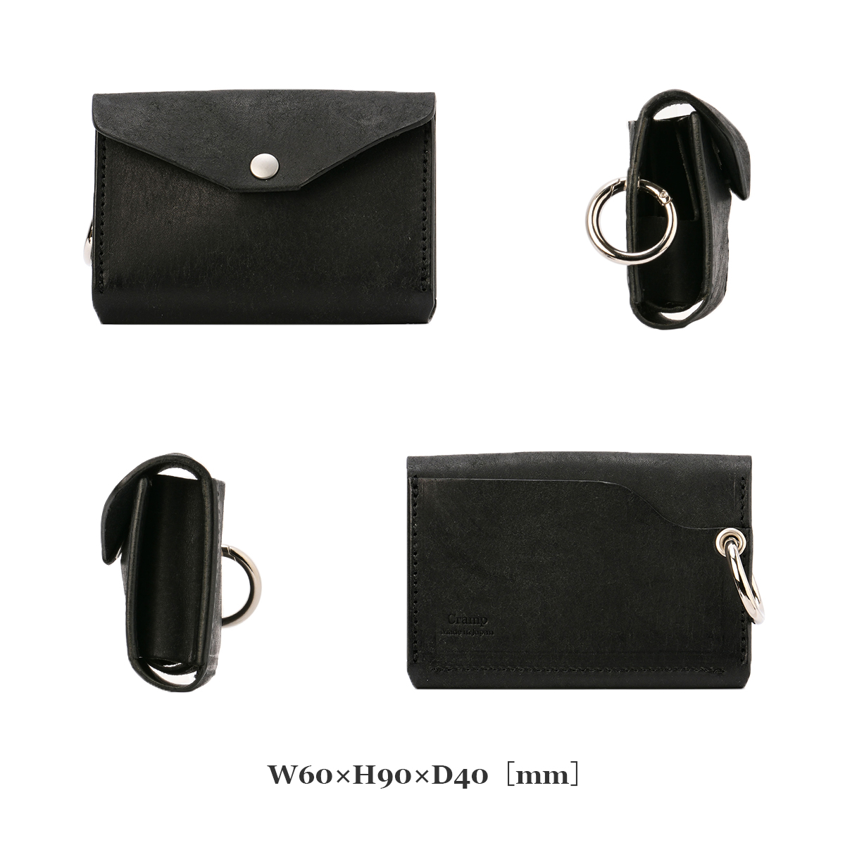 cramp（クランプ） プエブロレザー キーケース スマートキー メンズ 本